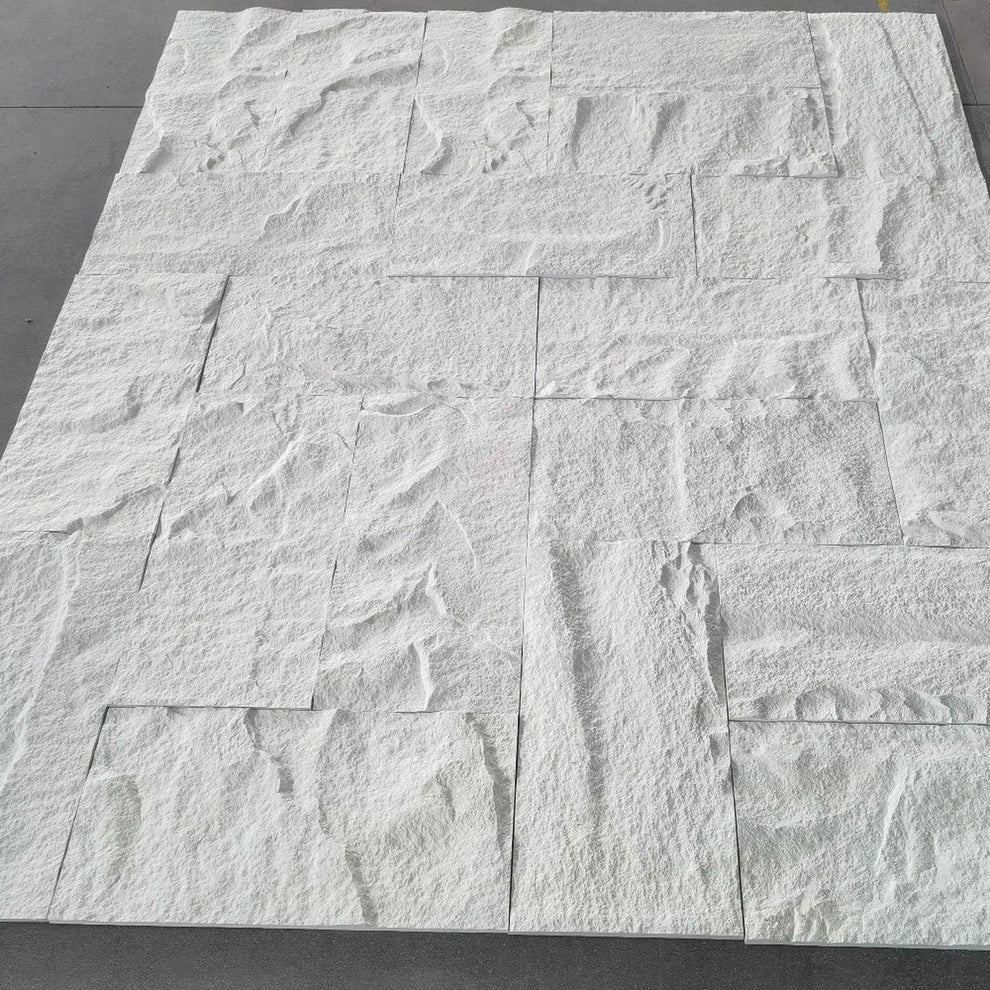 WOODFLEX PU STONE PANEL - STONE SKIN White - 1200 x 600mm – Modern ...