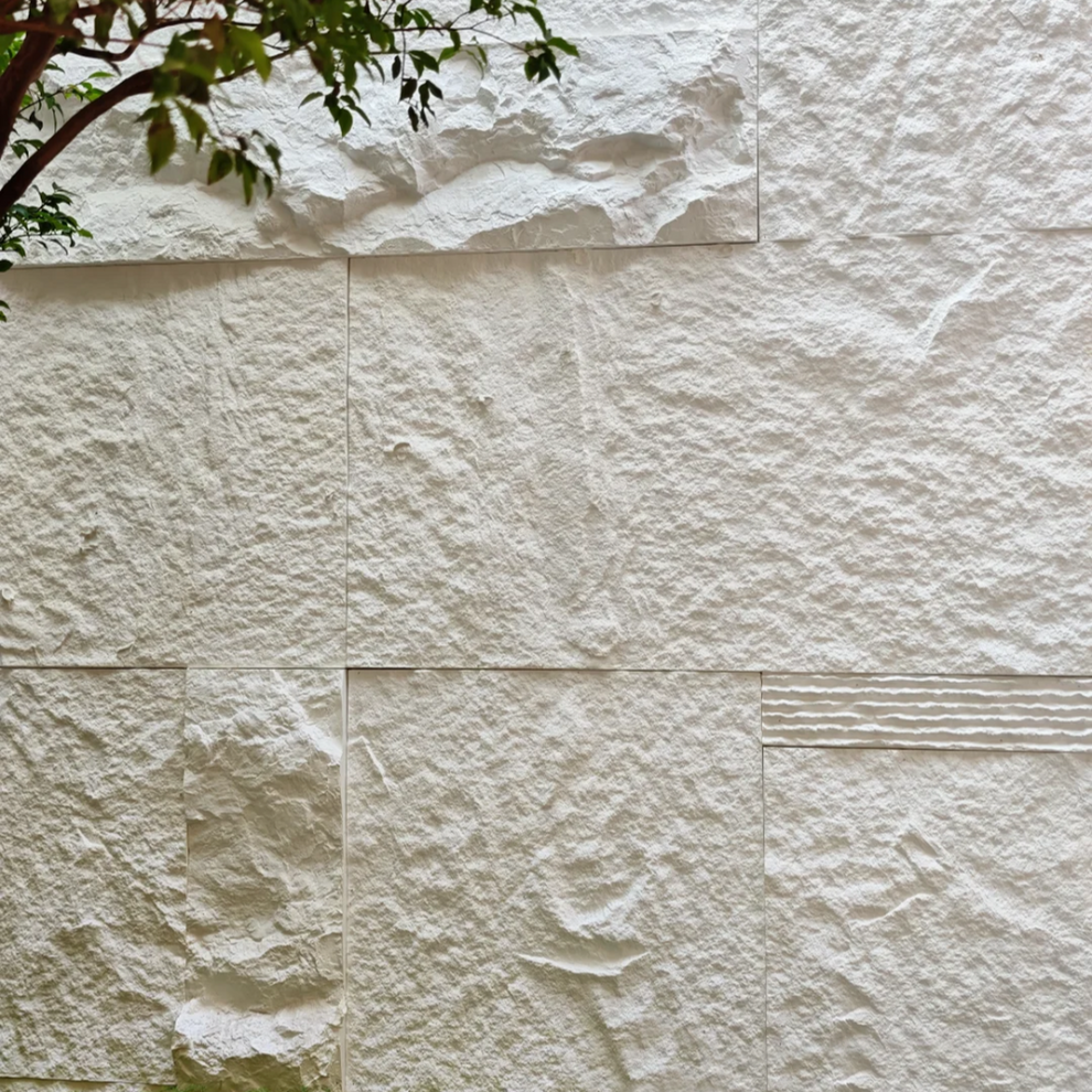 WOODFLEX PU STONE PANEL - STONE SKIN White - 1200 x 600mm – Modern ...