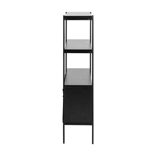 KREMAN Display Unit 94cm - Black – Modern Furniture
