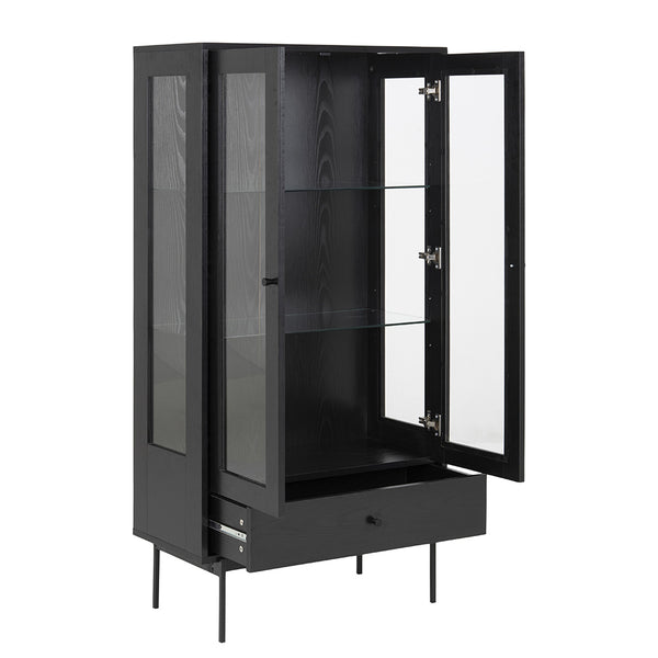 KREMAN Display Unit 75cm - Black – Modern Furniture