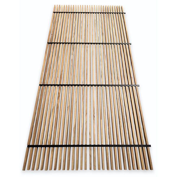WOODFLEX Outdoor Hard Wood Slat Wall Fence Batten Screen Cladding - 24 ...