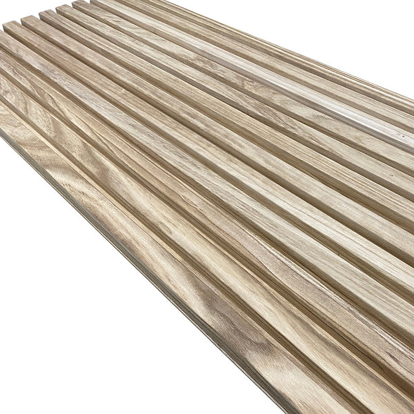WOODFLEX Outdoor & Indoor Solid Hard Wood Slat Wall & Ceiling Cladding ...