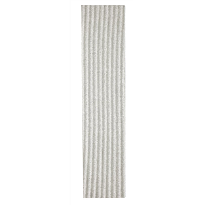 WOODFLEX Flexible SOFT STONE PANEL - ROUNDED LINE White - 2700 x 600mm ...