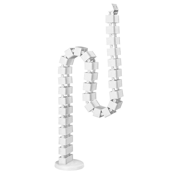 Umbilical Cable Management Spine - 80cm or 120cm - White – Modern Furniture