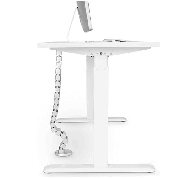 Umbilical Cable Management Spine - 80cm or 120cm - White – Modern Furniture