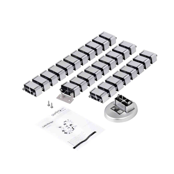 Umbilical Cable Management Spine - 80cm or 120cm - White – Modern Furniture