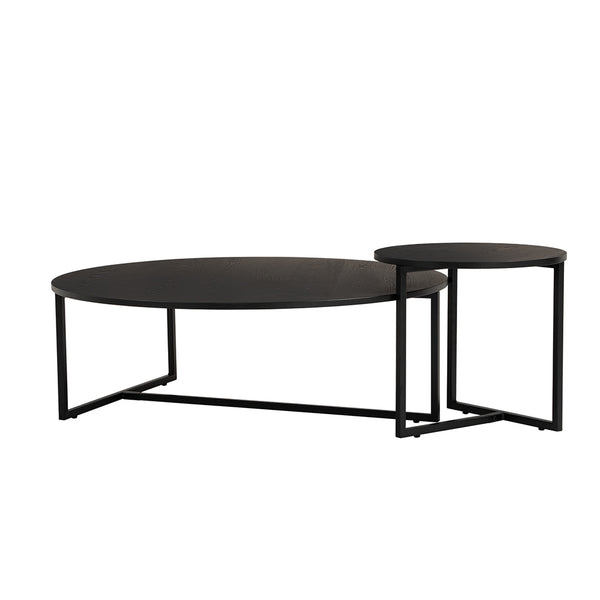 TURNER Round Side Table 46cm - Black – Modern Furniture