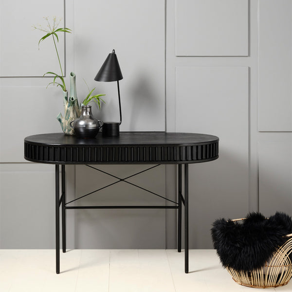 SIERRA Study Desk 120cm - Black – Modern Furniture