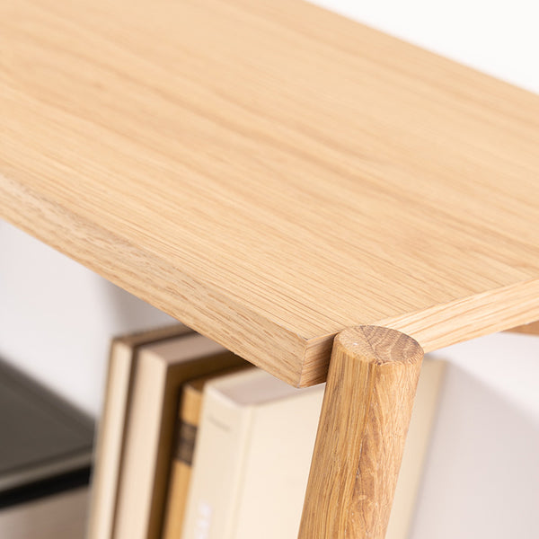 Braidwood Shelving Unit 86cm - Natural Oak – Modern Furniture