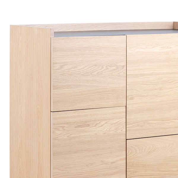 BROGAN Tall Sideboard 100cm - Natural – Modern Furniture
