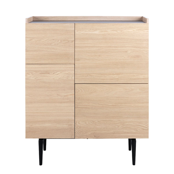 BROGAN Tall Sideboard 100cm - Natural – Modern Furniture