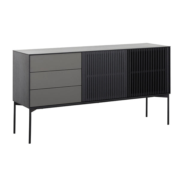 SEGAN Sidebard 160cm - Black – Modern Furniture