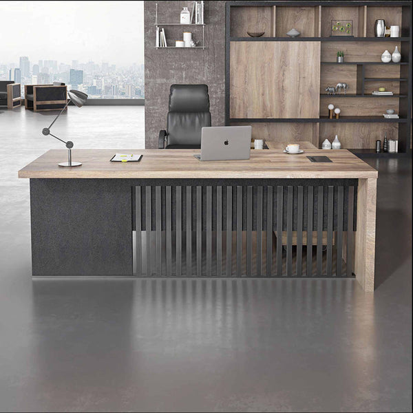 AFTAN BLACK HAWK Limited Edition - Executive Desk Pedestal & Left Mobi ...