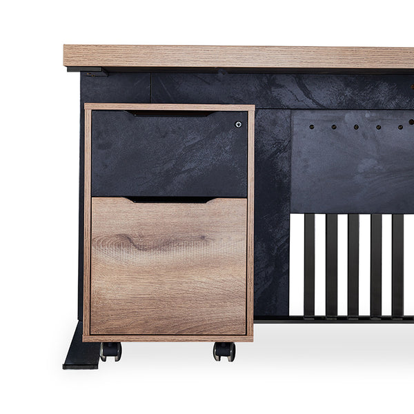 AFTAN BLACK HAWK Limited Edition - Executive Desk Pedestal & Right Mob ...