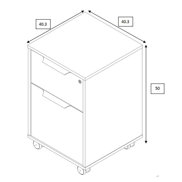 AFTAN BLACK HAWK Limited Edition - Executive Desk Pedestal & Left Mobi ...